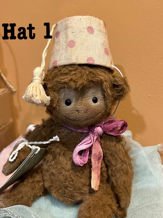 Little Monkey Hat for A Monkey Between 6 8 Inch - Etsy