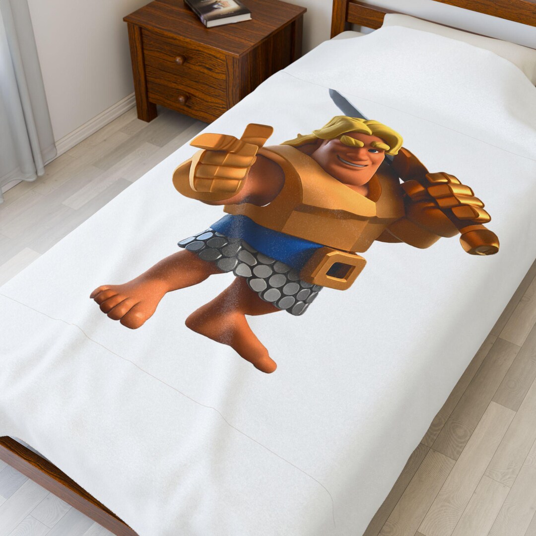 Clash Royale | Golden Knight | Barbarian Warrior Velveteen Plush ...