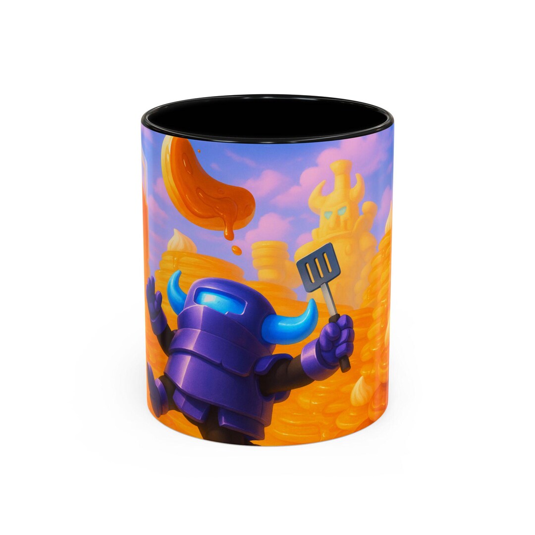 Clash Royale | Mini Pekka | Pancake Kingdom Robot Spatula Mug | Accent ...