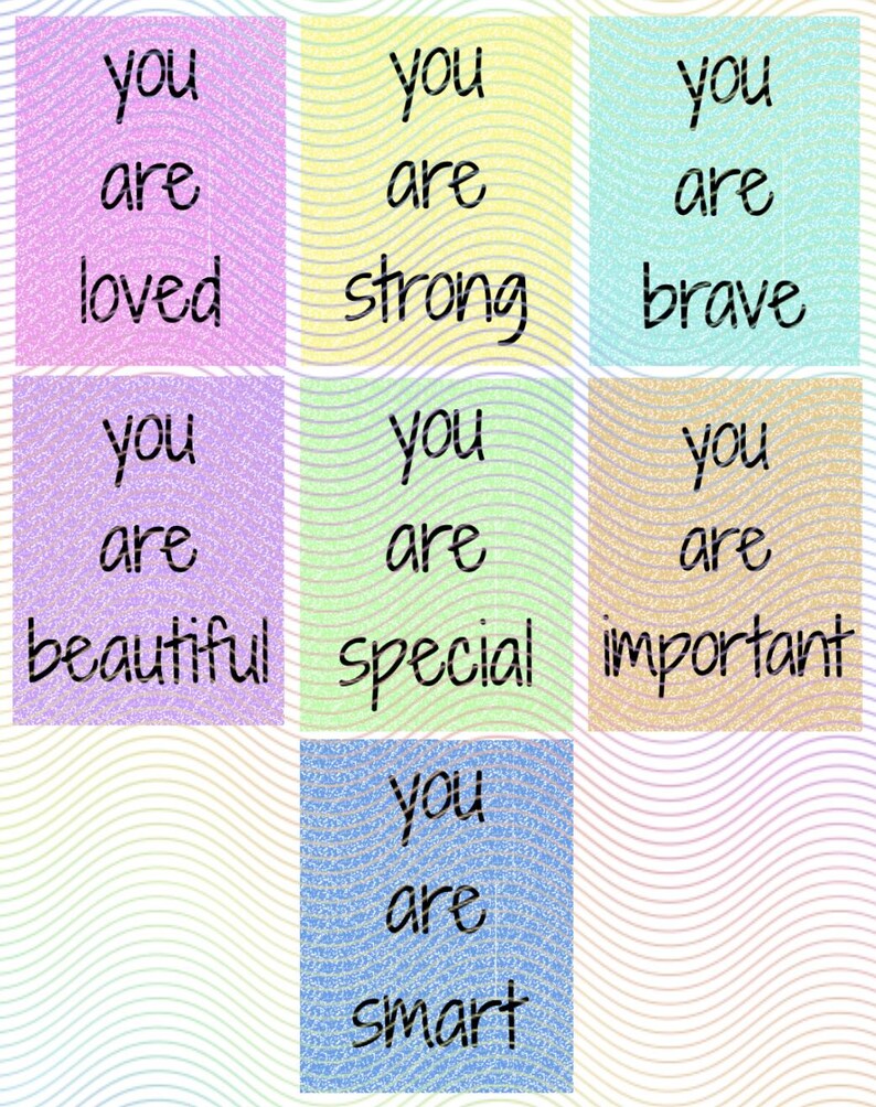 I Am Posters for Classroom | Positive Affirmations | Pastel Composition ...