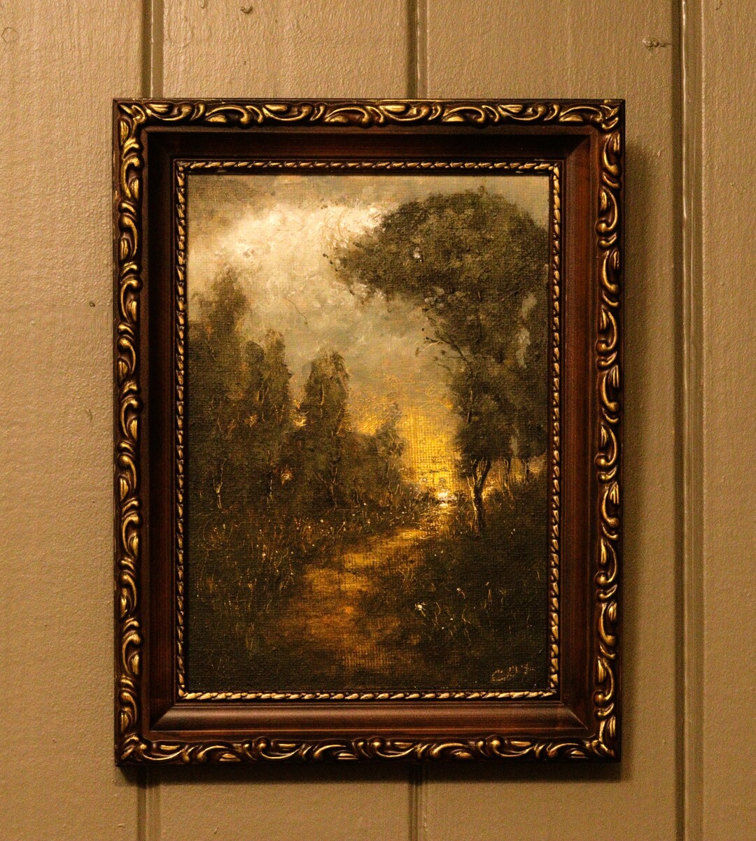 Summer Evening - Dalveen. Original Oil Landscape Painting. - Etsy