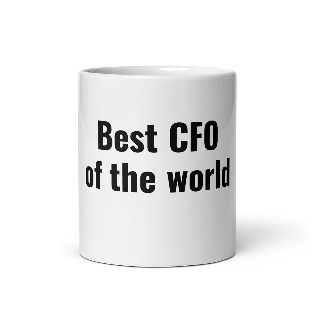 Finance Rules Mug: Best CFO of the World - Etsy
