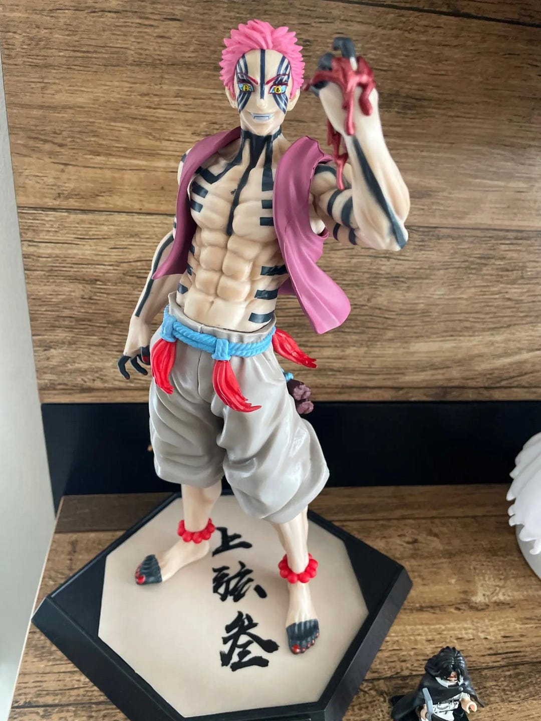 Kimetsu No Yaiba Figure Akaza – 29cm Upper Moon Pose Demon Slayer ...