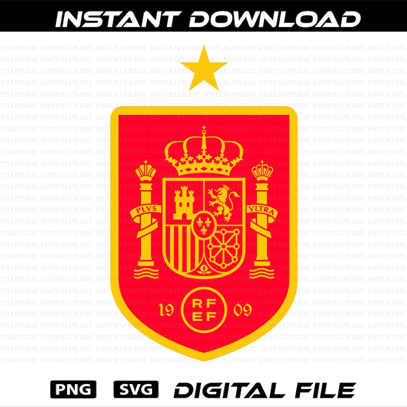 Spain Soccer Logo - Etsy UK