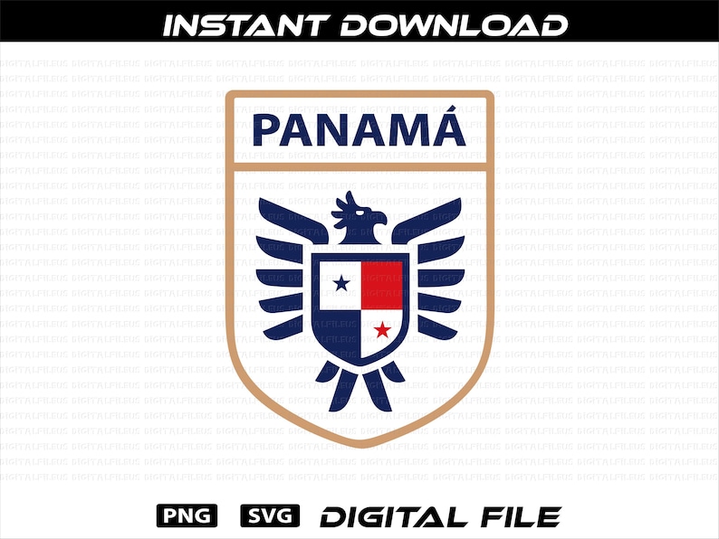 Panama Soccer Team Logo: PNG SVG, Seleccion Panama, Vector Digital ...