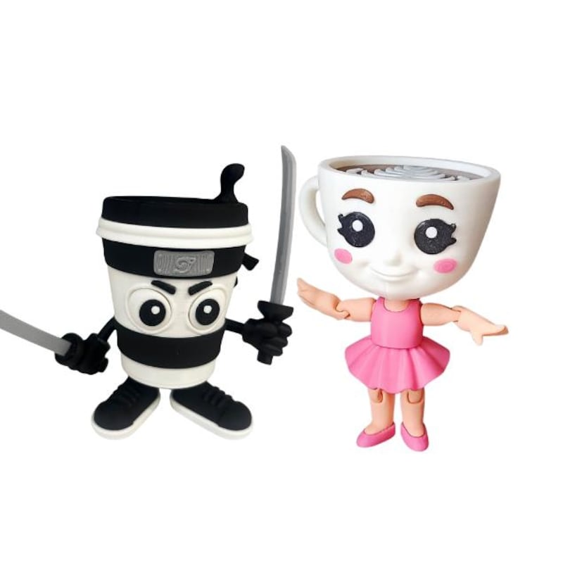 Ballerina Cappuccino Toy - Etsy