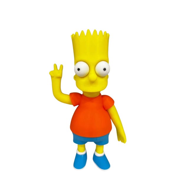 Realistic Bart Simpson Charlie Kirk - Etsy Canada