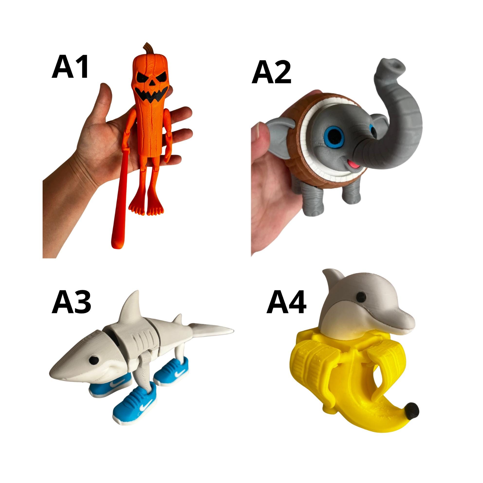 Brainrot Italiano Figure: Viral Meme Collectible, 3D Printed PLA - Etsy