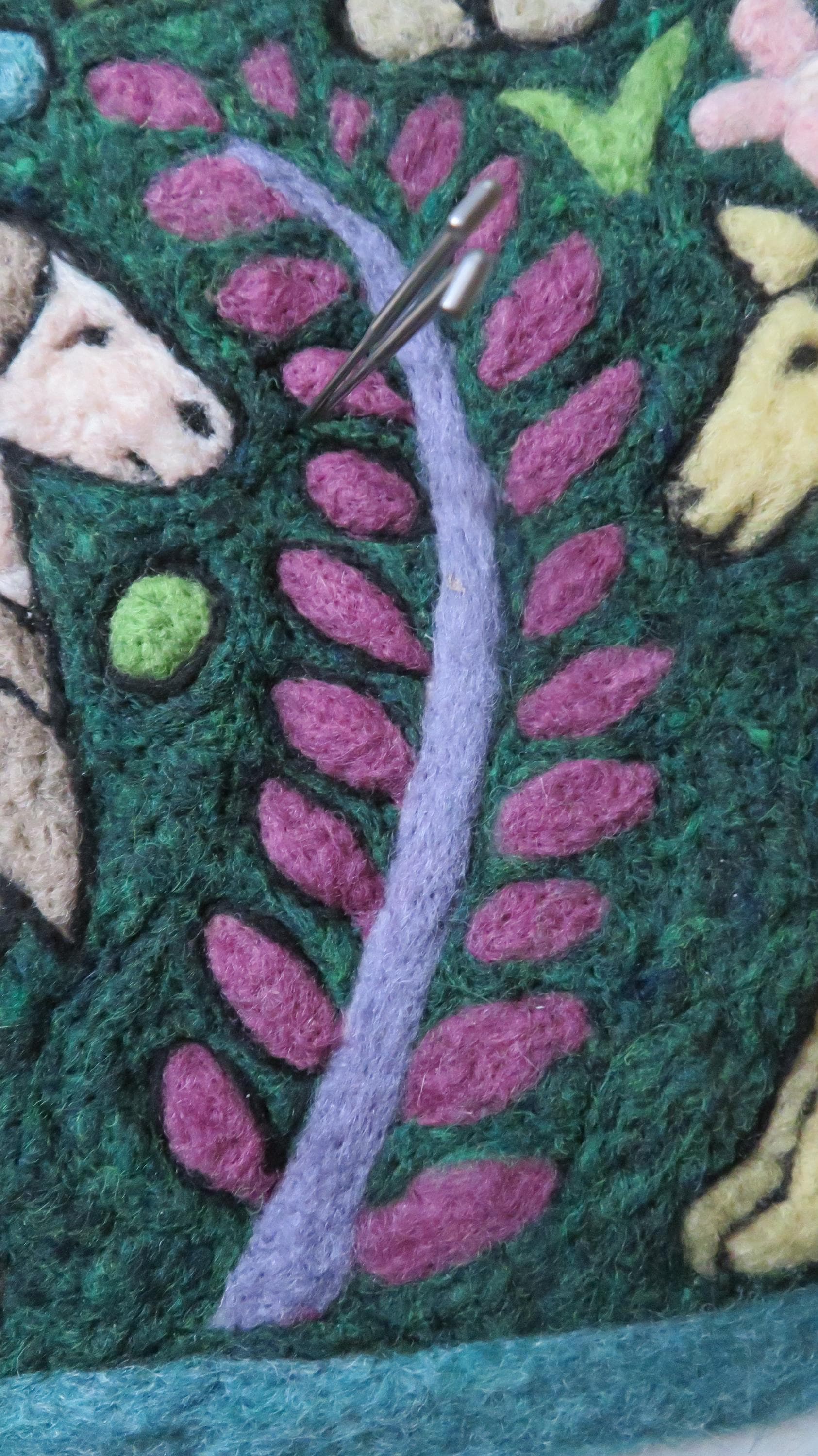 Needle Felt Kit Medieval Animals Bestiary Tapestry Made in Vermont - Etsy