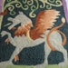 Medieval Gryphon Needle Felting Kit Dragon Tapestry Craft Kit Beginners ...
