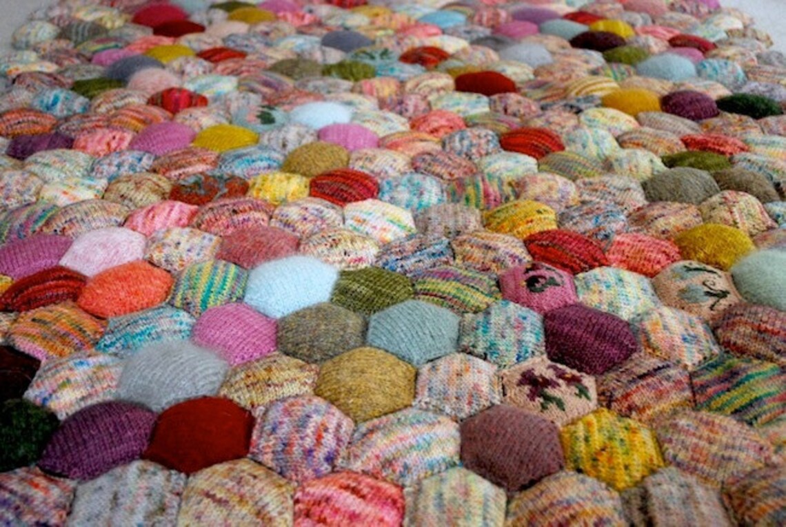 The Beekeeper's Quilt KNITTING PATTERN | Etsy Australia
