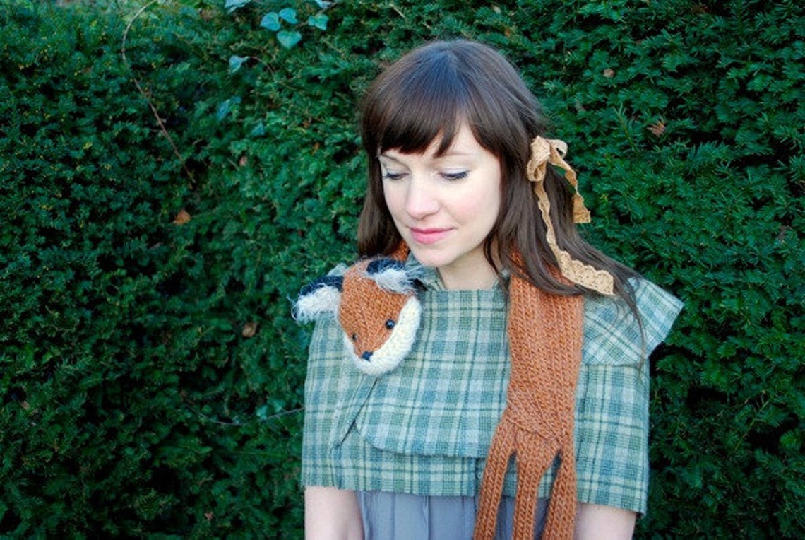 Mr. Fox Stole My Heart - Knitting Pattern - Etsy
