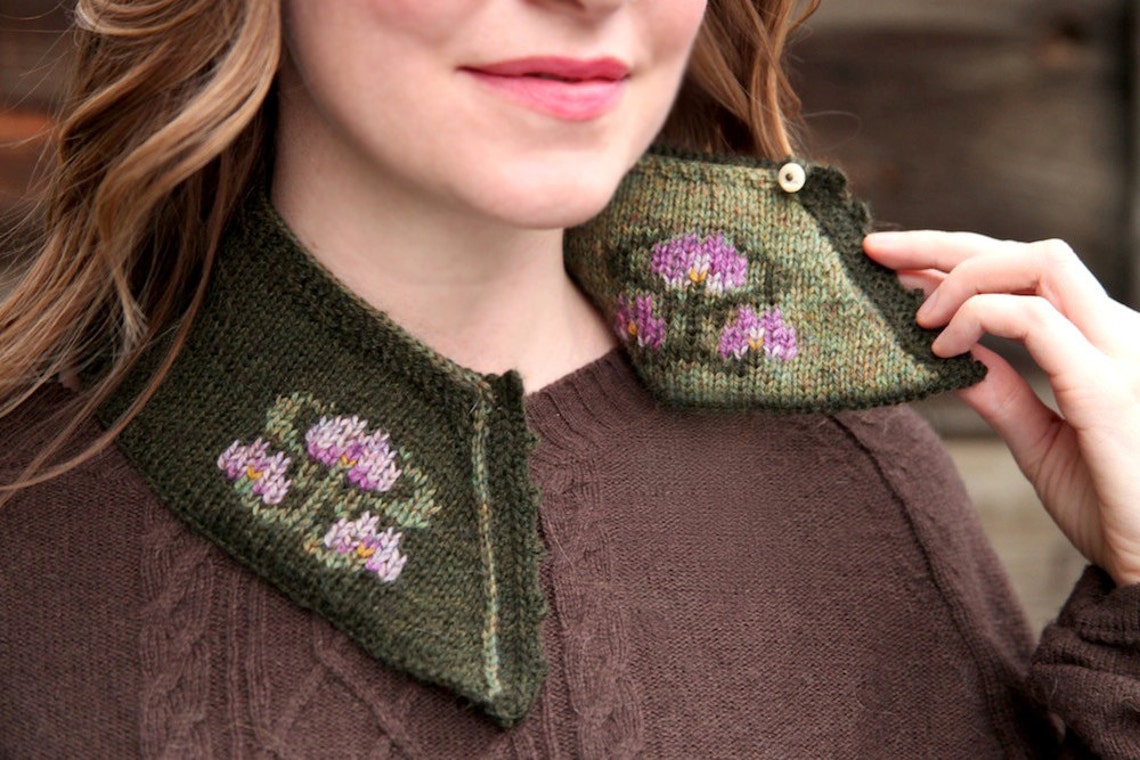 The Changeling Collar KNITTING PATTERN | Etsy