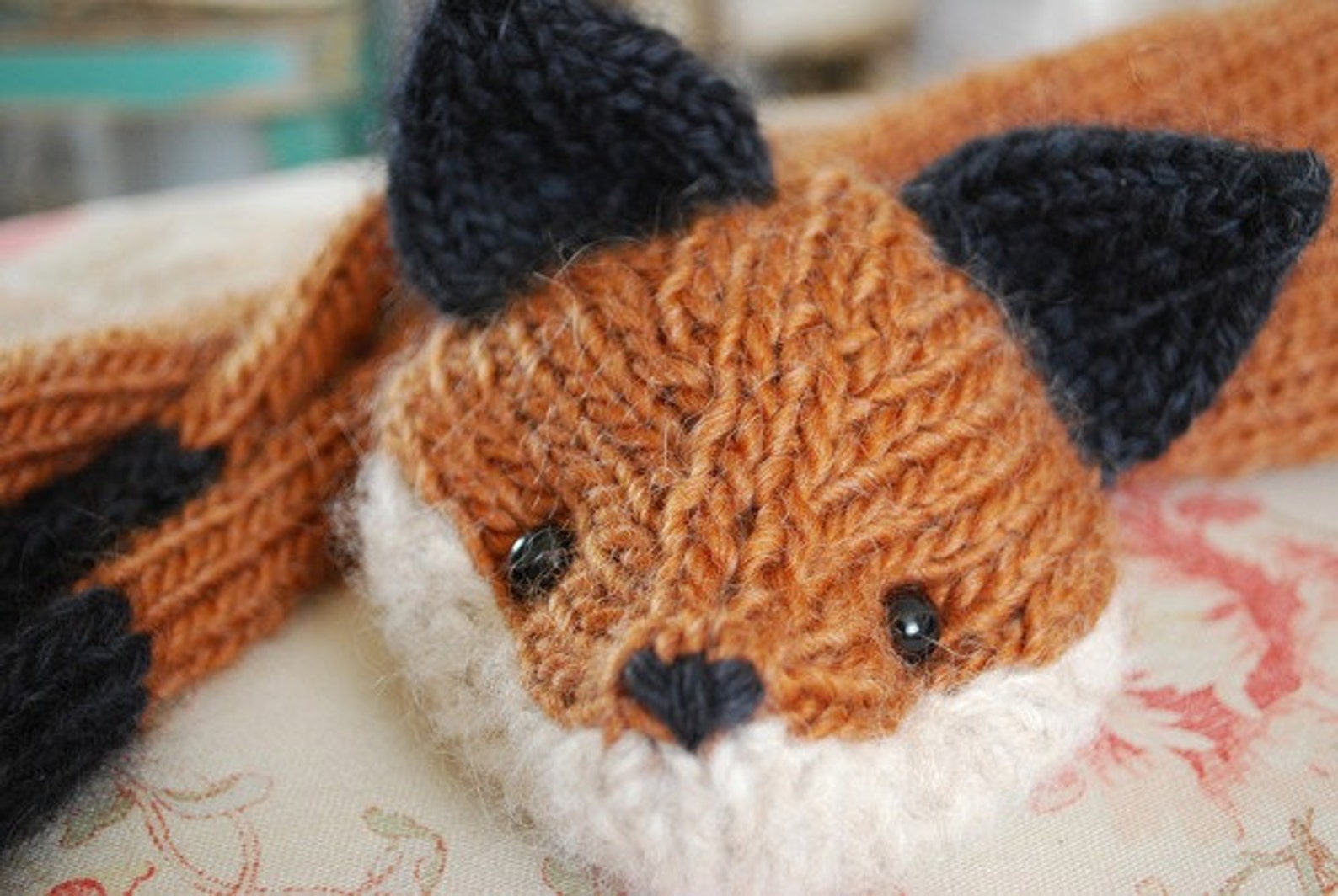 Mr. Fox Stole My Heart - Knitting Pattern - Etsy