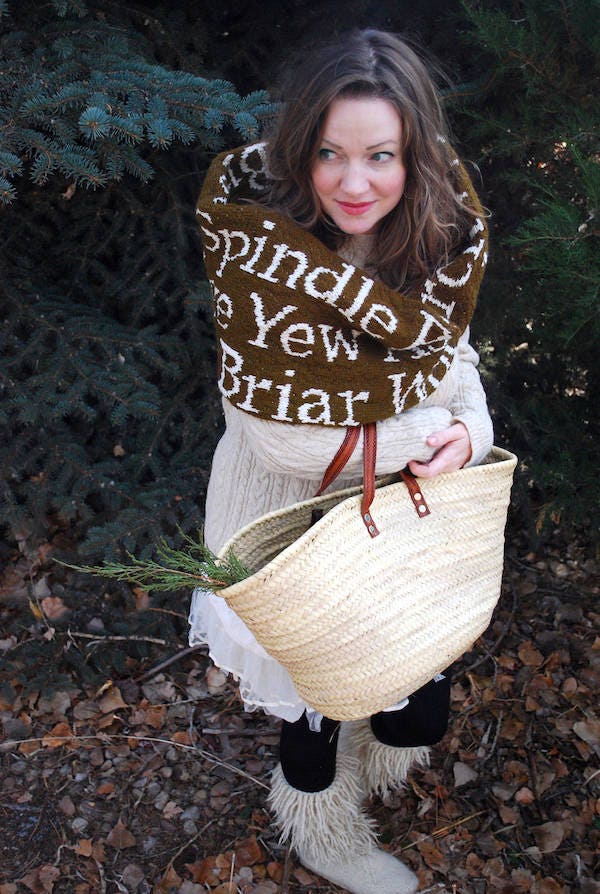 Celtic Tree Cowl KNITTING PATTERN - Etsy