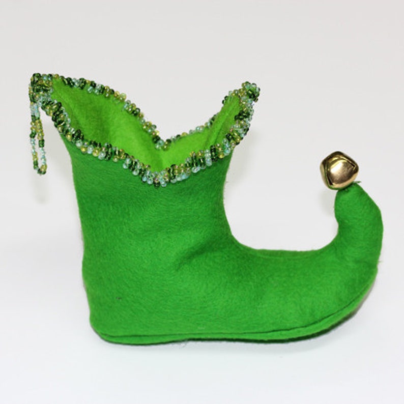 ORNAMENT PATTERN: Elf Hat and Shoes - Etsy