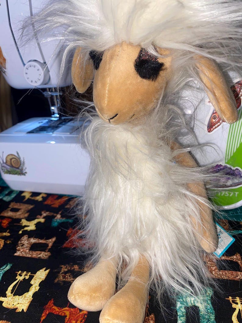 Ms. Jelly - 2020 Glam Goat Plush- RARE Jellycat - Rock 'n' Roll Diva ...