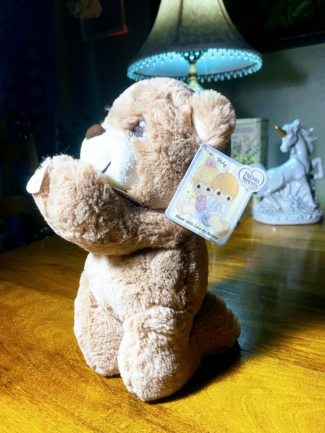 Tommy- Precious Moments Praying Bear – Singing Plush – Musical Prayer ...