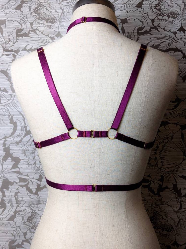 Cage Bra Strappy Harness Lingerie - Etsy