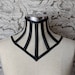BESPOKE Faux Leather Neck Corset Posture Collar - Etsy