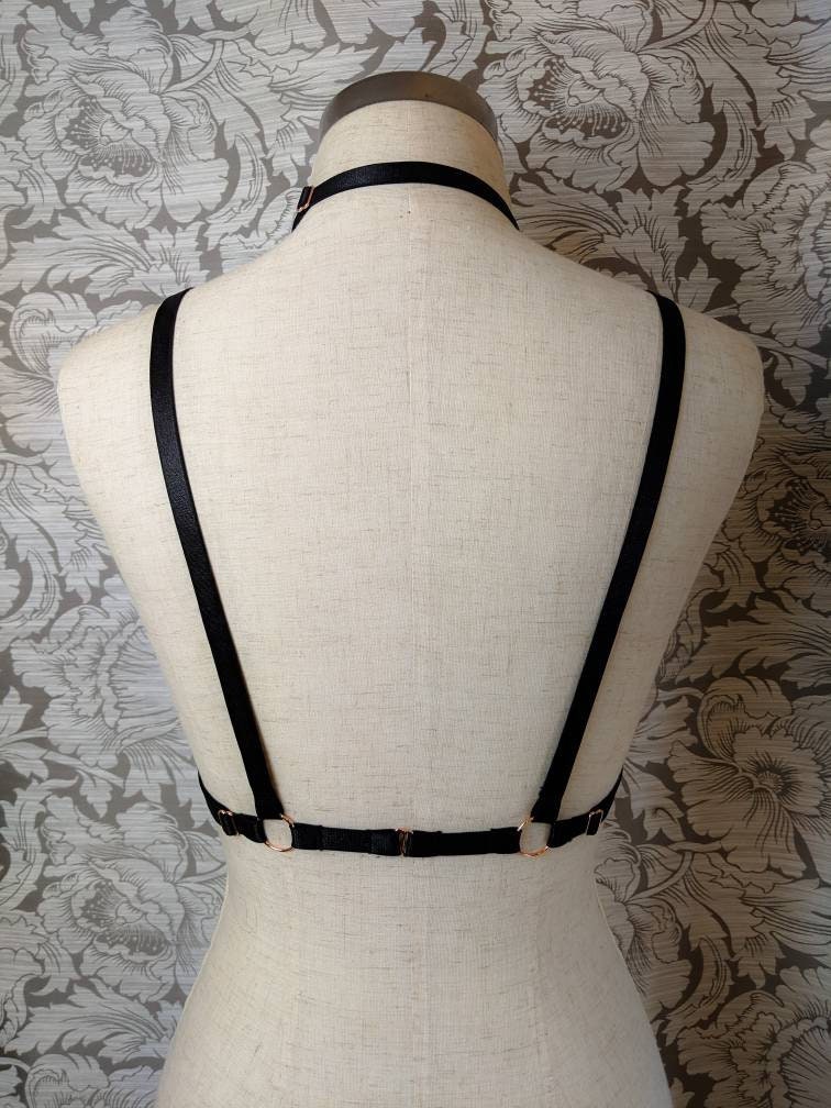 Cage Bra Strappy Body Harness Lingerie - Etsy