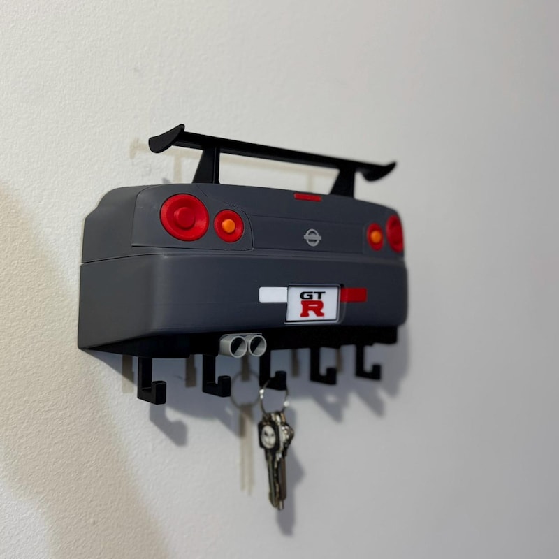 Nissan Gtr Car Key Chain - Etsy