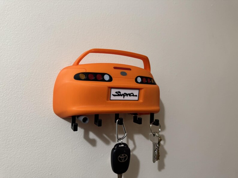 Toyota Supra Key Holder – Wall Mount Design - Etsy