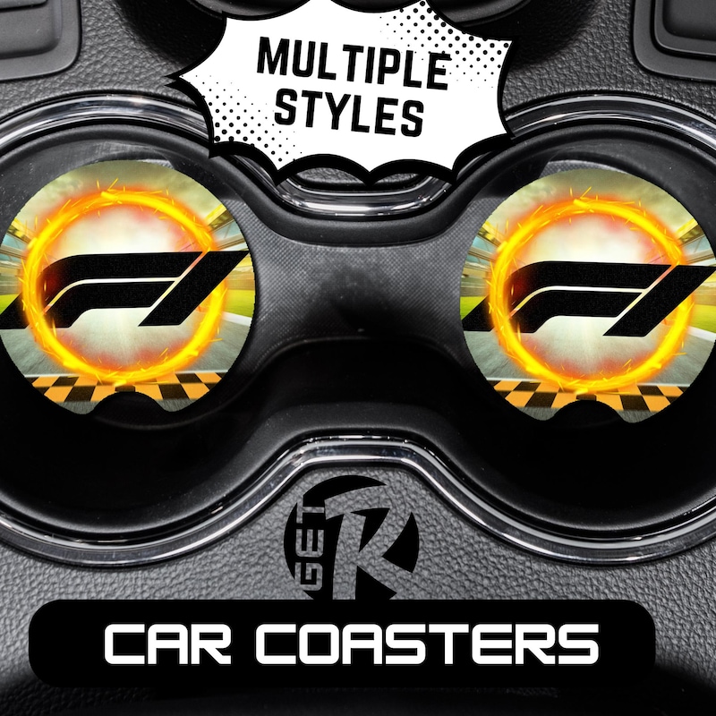 Formula One Car Coaster - Etsy