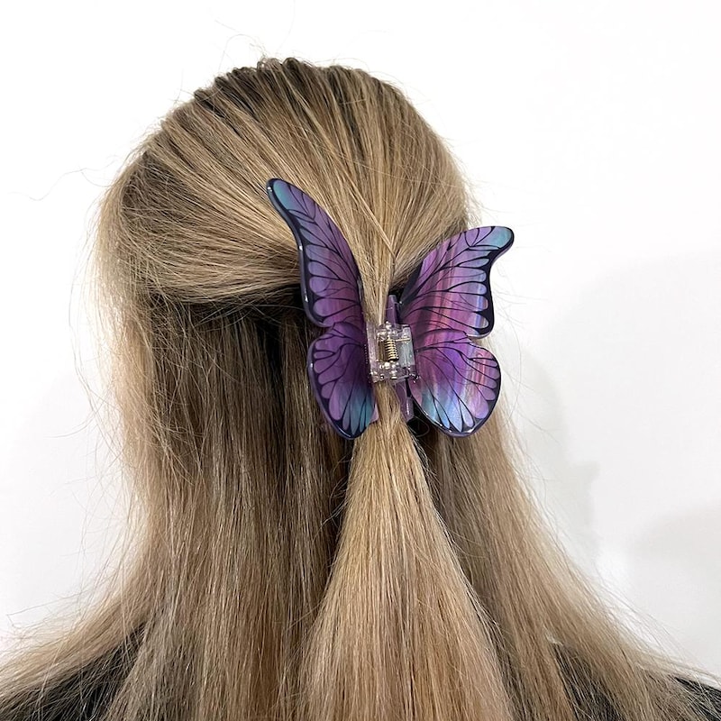 Butterfly Hair Clip - Etsy