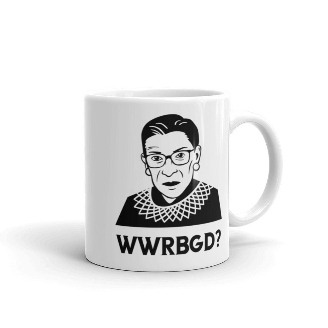 RBG Coffee Mug Ruth Bader Ginsburg Mug RBG Gift Notorious - Etsy