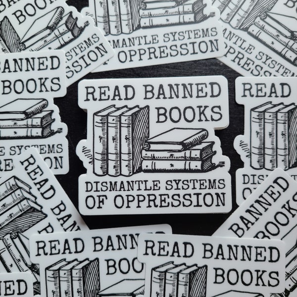 Read Sticker - Etsy