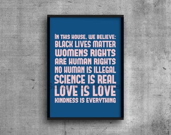 Science is Real Poster - Etsy