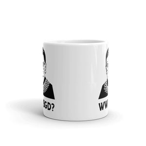 RBG Coffee Mug, Ruth Bader Ginsburg Mug, RBG Gift, Notorious RBG, Gift ...