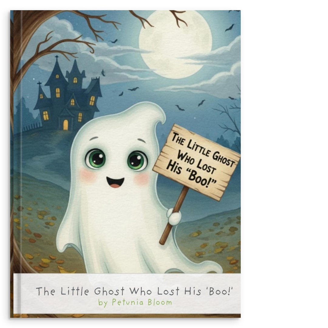 The Little Ghost Who Lost His Boo! - Etsy