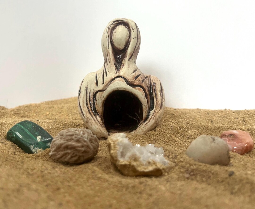 Handmade Clay Goddess Statue: Sand Tray Altar Decor - Etsy