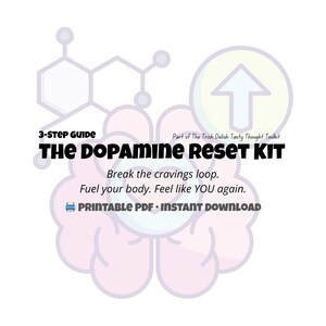 Dopamine Reset Tracker – 3-step Digital Download for Cravings, Energy ...