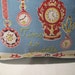 Pillow Cover - Clock Design - Vintage Fabric - Hand Embroidered - Etsy
