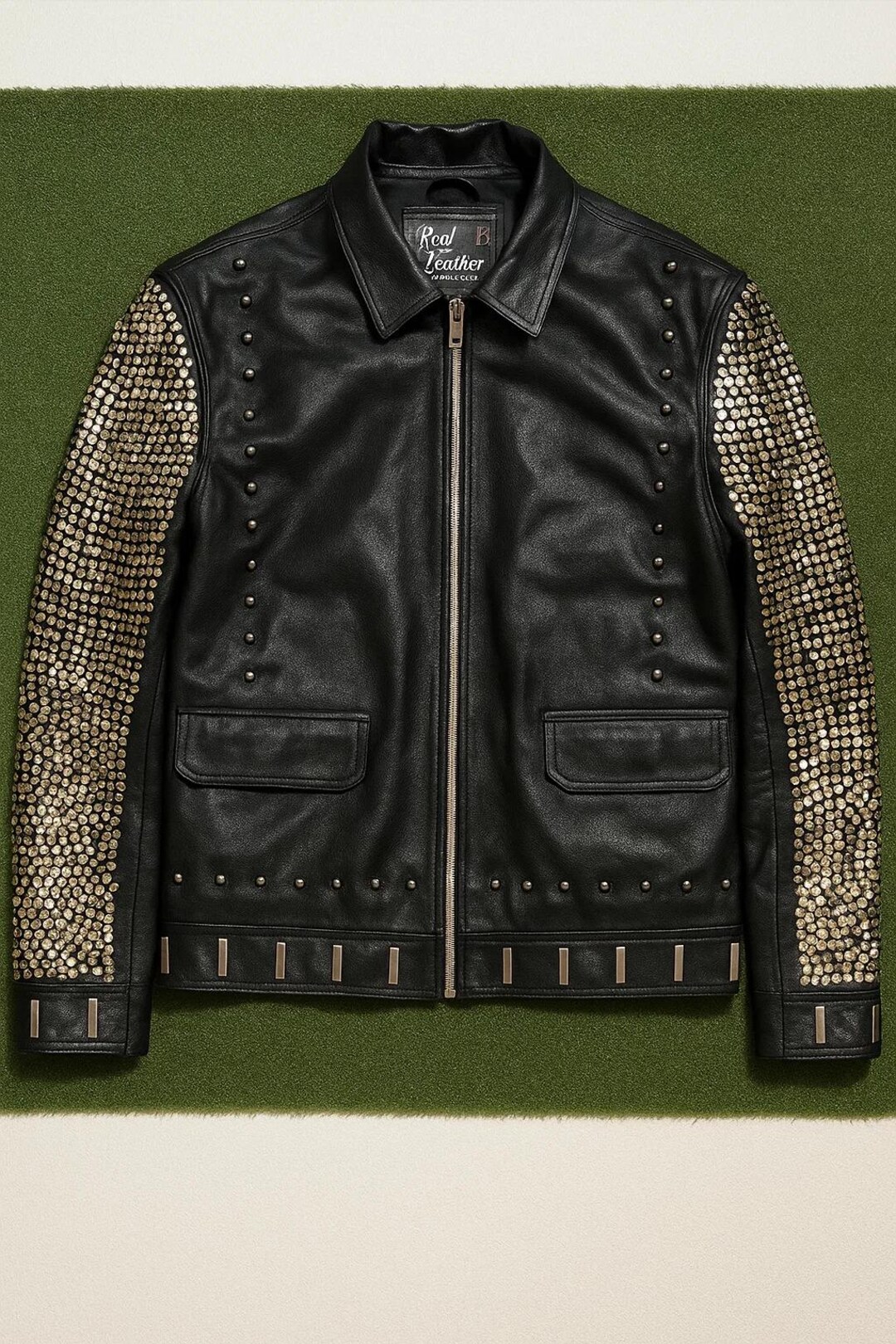 Men's Chris Jericho Light up WWE Jacket | LED Leather Cosplay Costume ...