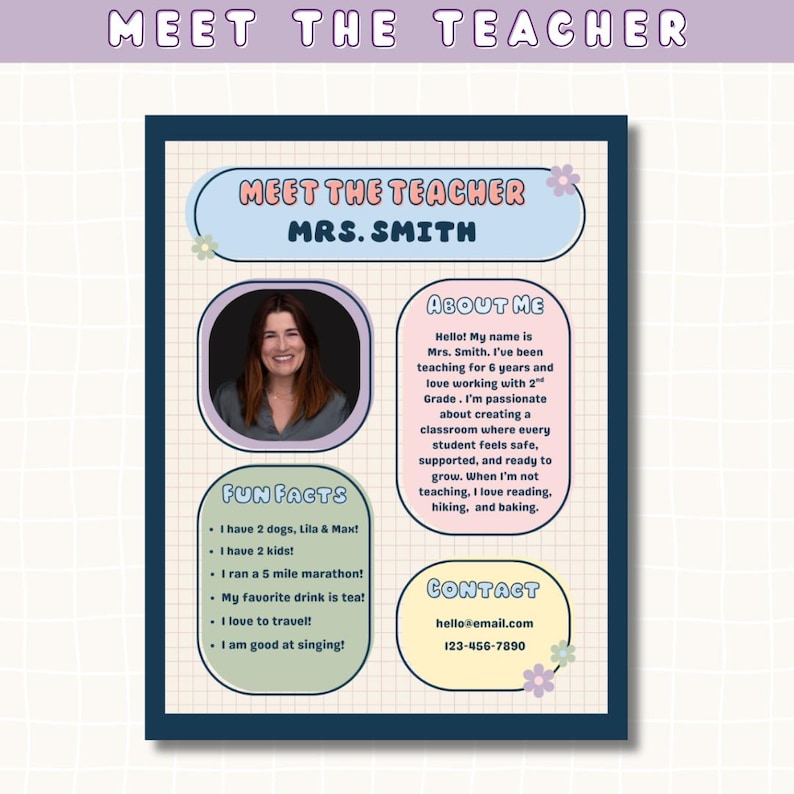 Editable Teacher Template Kit | Classroom Organization (canva) - Etsy