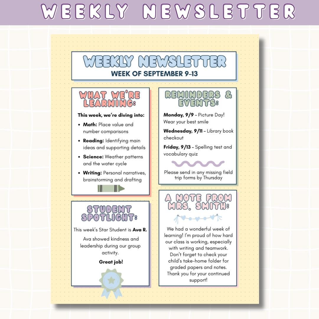 Editable Teacher Template Kit | Classroom Organization (canva) - Etsy