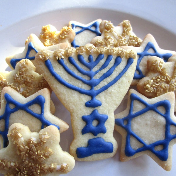 Hanukkah Cookie - Etsy