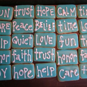 Support, Care and Concern Cookies - Etsy
