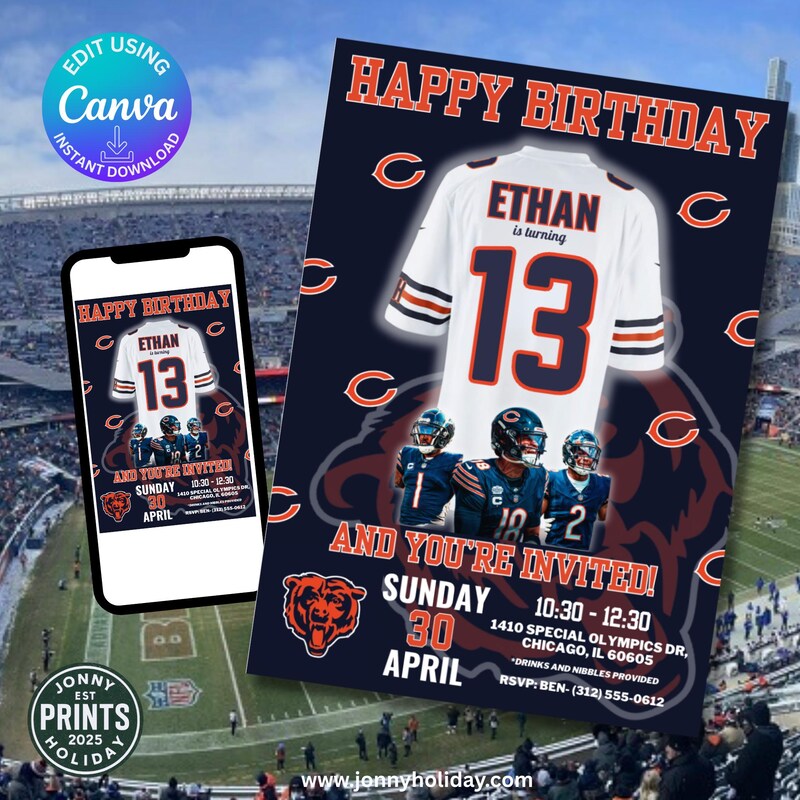 Chicago Bears - Etsy