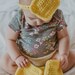 Cheese Slice Headband, Cheese for Baby, for New Parents, Crochet Cheese ...