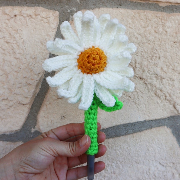 Crochet Flower Pen - Etsy
