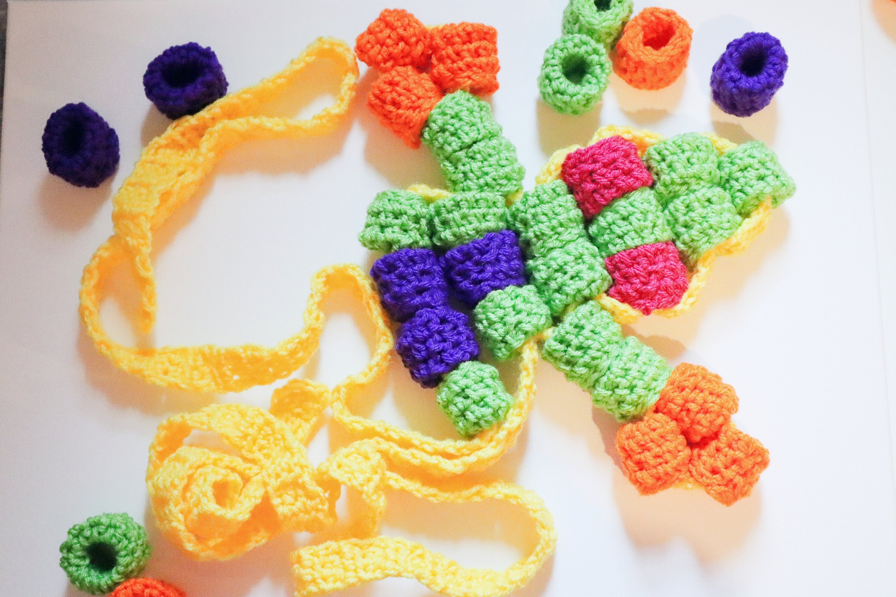 Crochet Beaded Lizard, Crochet Gecko, Sensory Toys, Fine Motor Skills ...