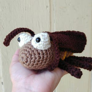 Cockroach, Crochet Roach, Insect Stuffed Toy, Plush Cockroach, Bugs ...
