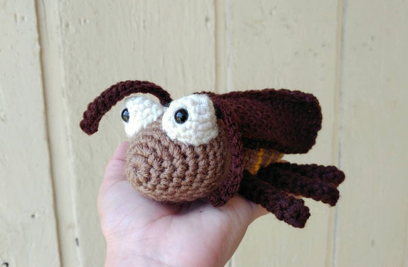 Cockroach Crochet Roach Insect Stuffed Toy Plush | Etsy