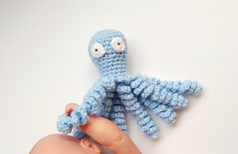 Octopus NICU Preemie, Pink or Blue Therapeutic Octopus, Crochet Octopus ...