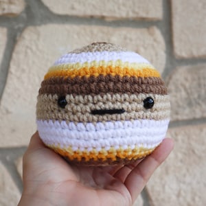 Jupiter, Crochet Planet, Crochet Jupiter Stuffed Toy, Solar System ...